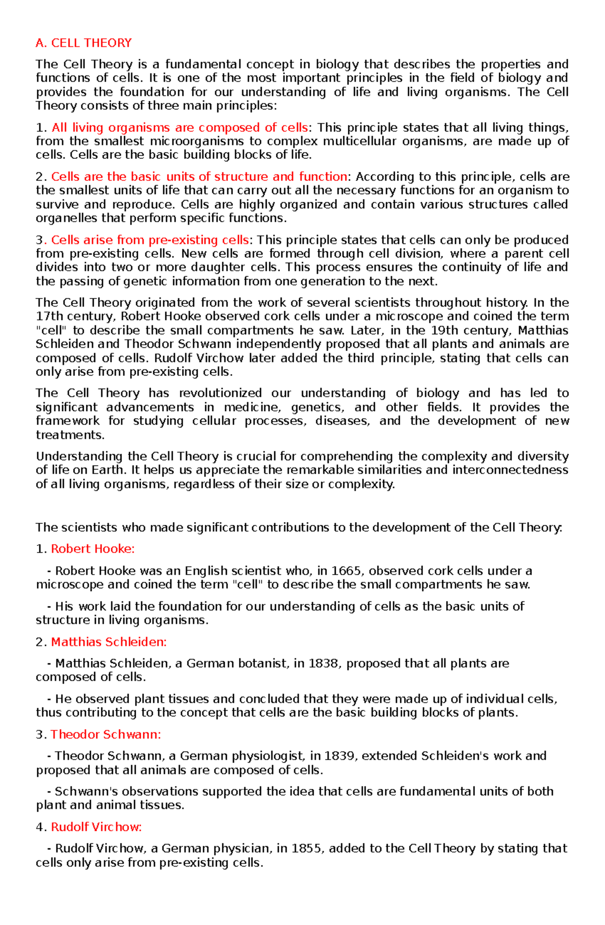 GEN BIO Reviewer - This is a general biology notes for grade 12 ...