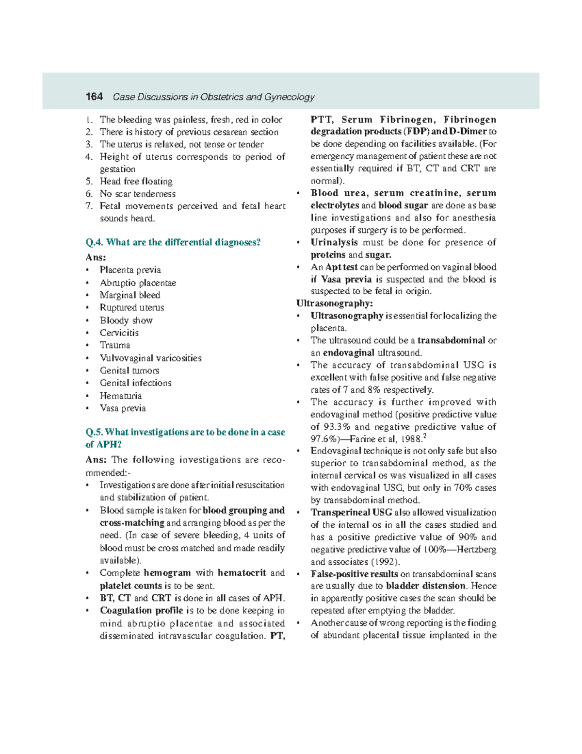Case Discussions in Obstetrics and Gynecology 1st Edition 2011 www ...