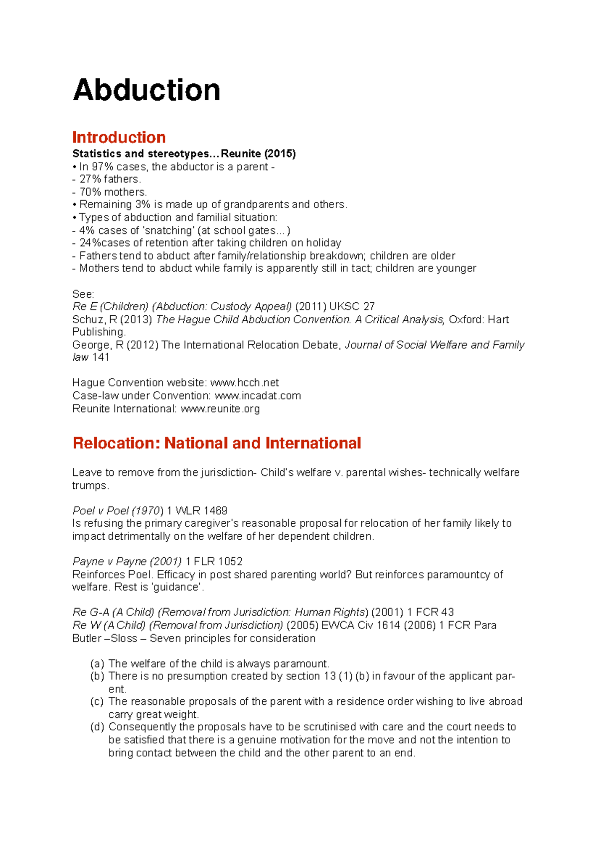 Abduction - Abduct ion Introduction Statistics and stereotypes.. (2015 ...