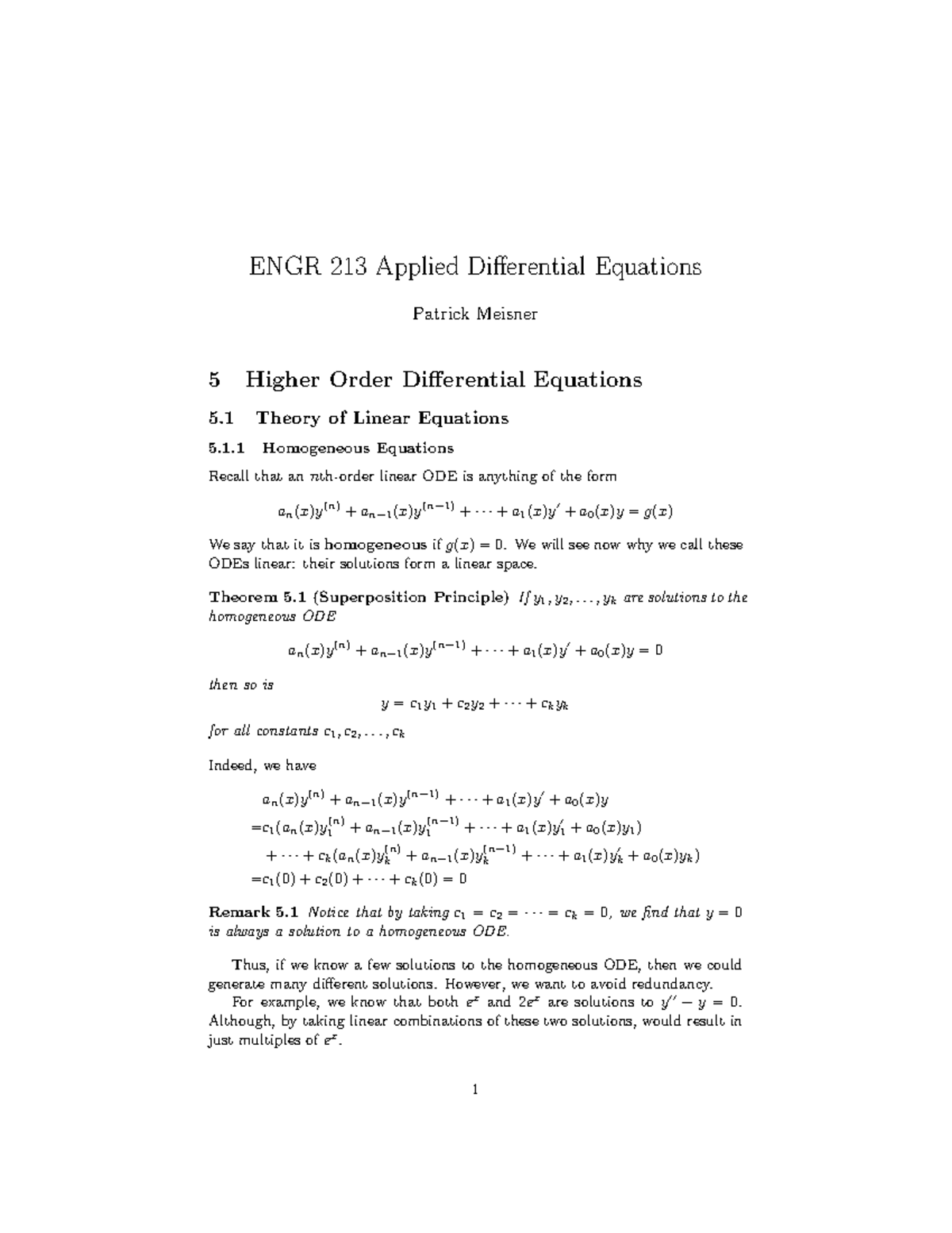Lecture 12 - class note by the teacher first class - ENGR 213 - Concordia - Studocu