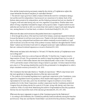 History Writing Assignment 1 - Rachel Cosloy History 17 16637 08/25 ...