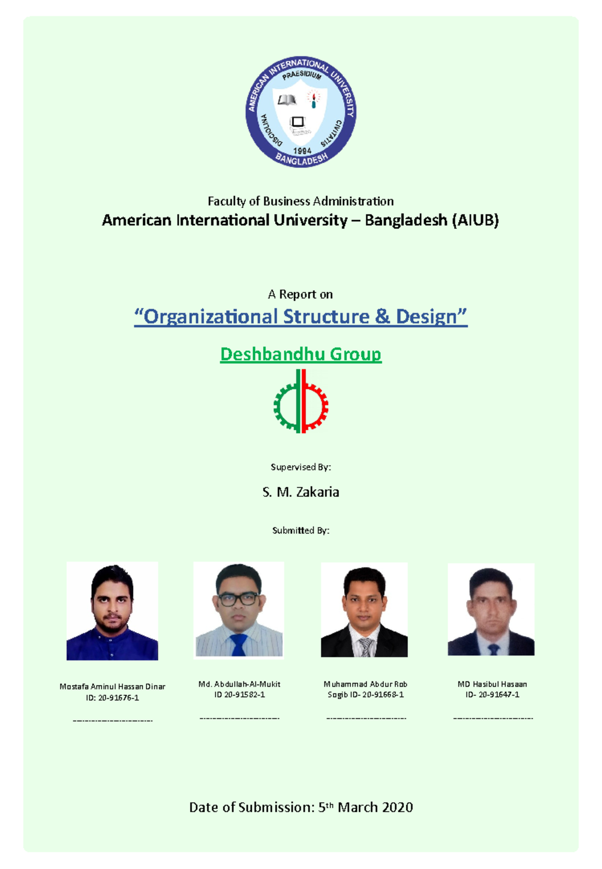 484484403 DBG group profile - Faculty of Business Administration ...