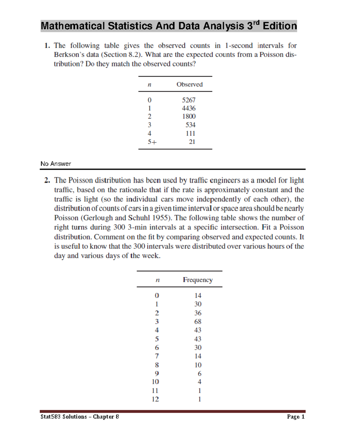 Pdfcoffee - free - probability and statics - Mathematical Statistics ...