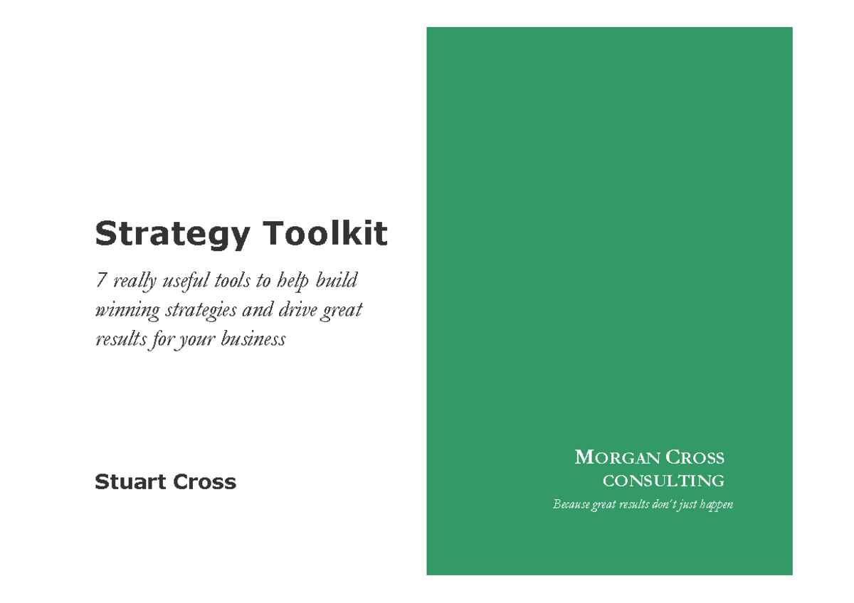Strategy Toolkit 1699346354 - Strategy Toolkit 7 really useful tools to ...