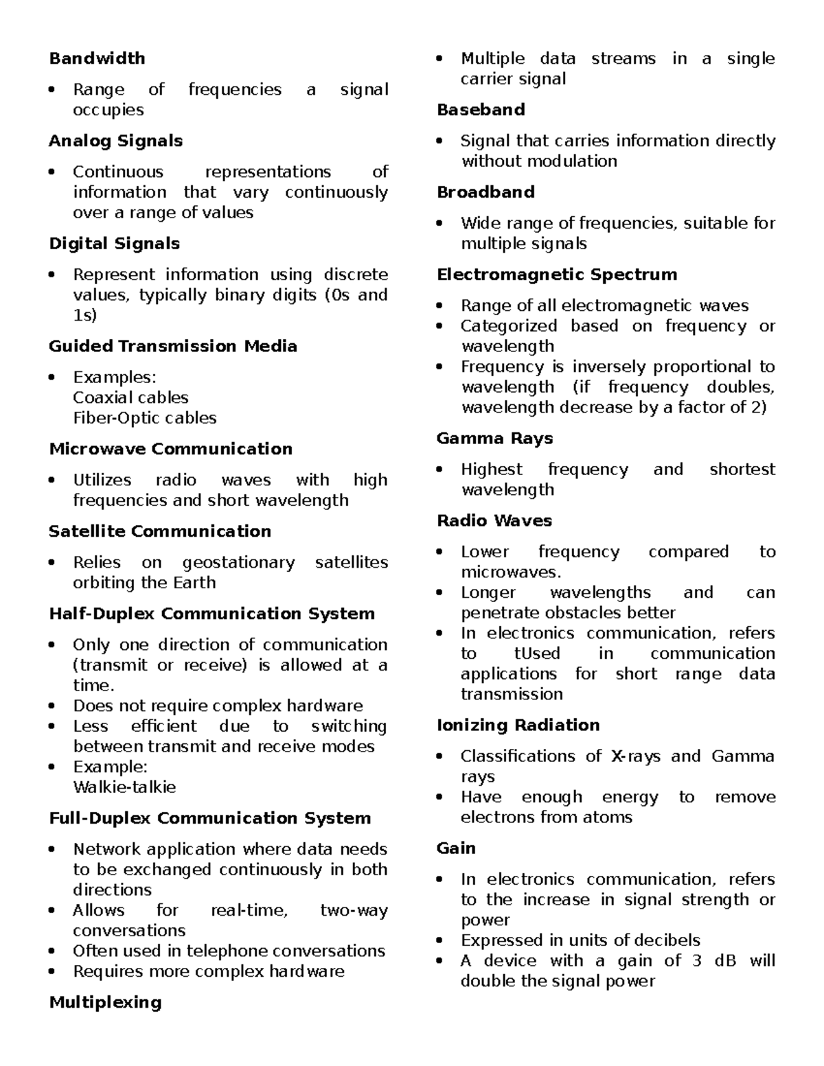 AM Signal Reviewer for Principle of Electronic Communication System ...