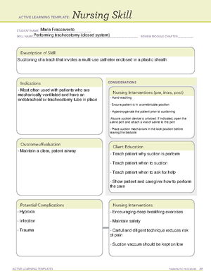 Oxygenation notes ATI - Oxygenation Review • The lungs are responsible ...