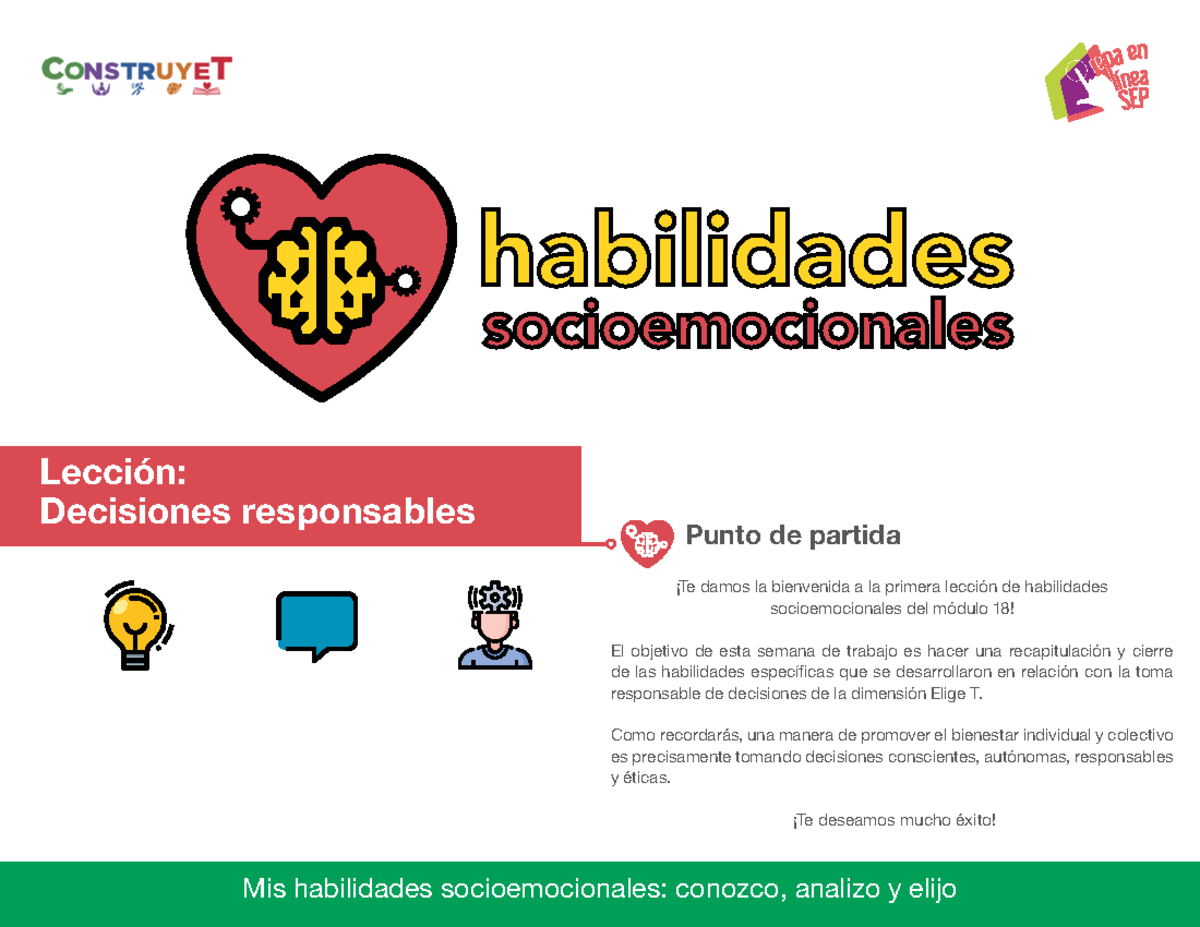 M18 S1 AHSE35 PDF Interactivo G19 - Lección: Decisiones responsables ...