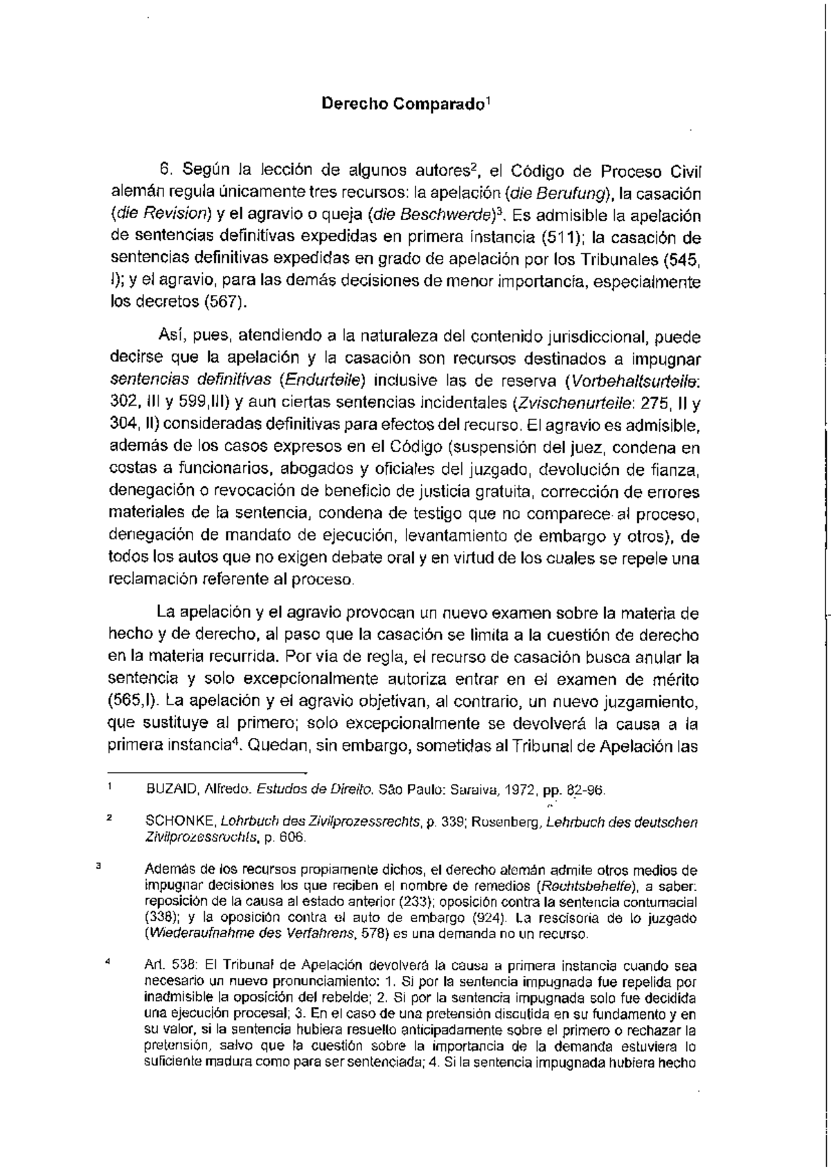 Lectura 2. Buzaid - Revisión e Impugnación Judicial - Studocu