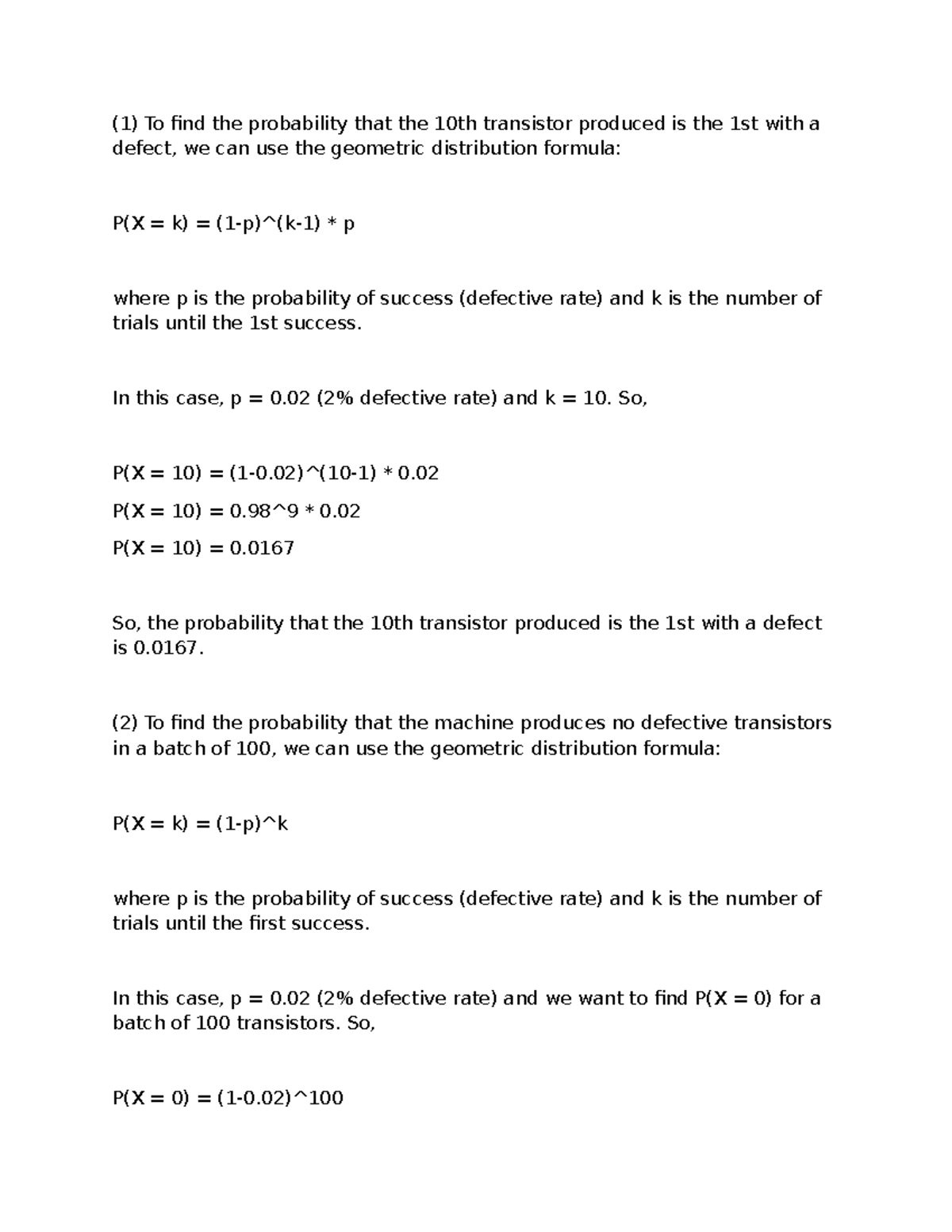 Math 1280 LG 5 - Math 1280 learning journal unit 5 - (1) To find the ...