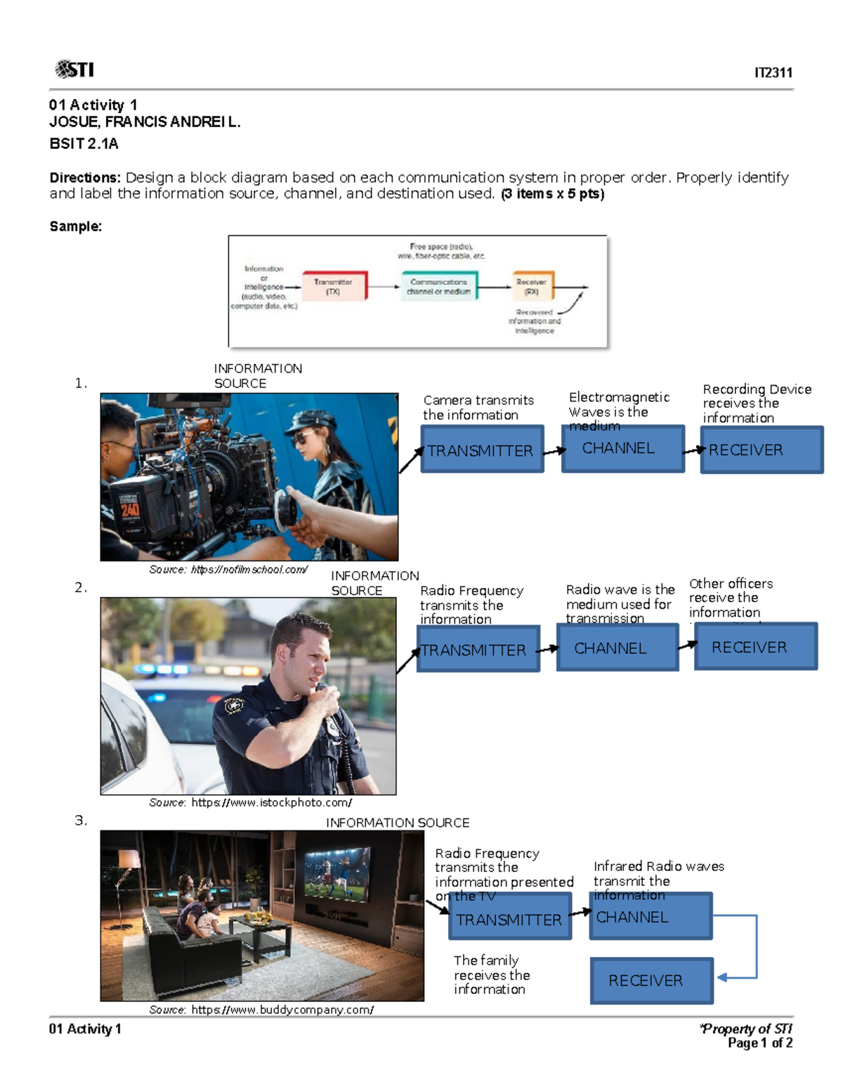 01 Activity 1 - N/A - IT 01 Activity 1 *Property of STI Page 1 of 2 01 ...