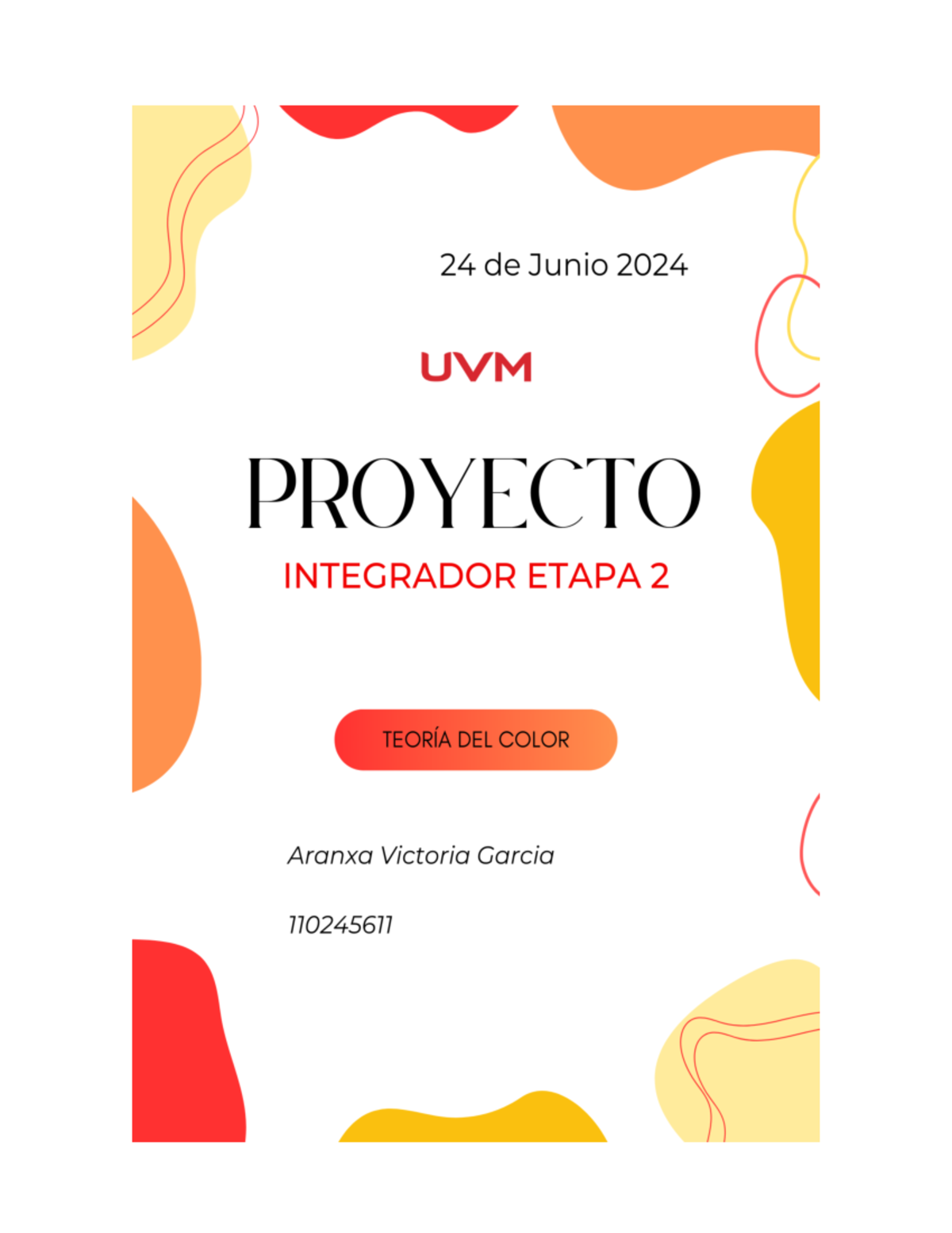 Proyecto integrador etapa 2 - LLUVIA DE IDEAS - PSICOLOGÍA DEL COLOR - PREGUNTAS ¿Por qué ...