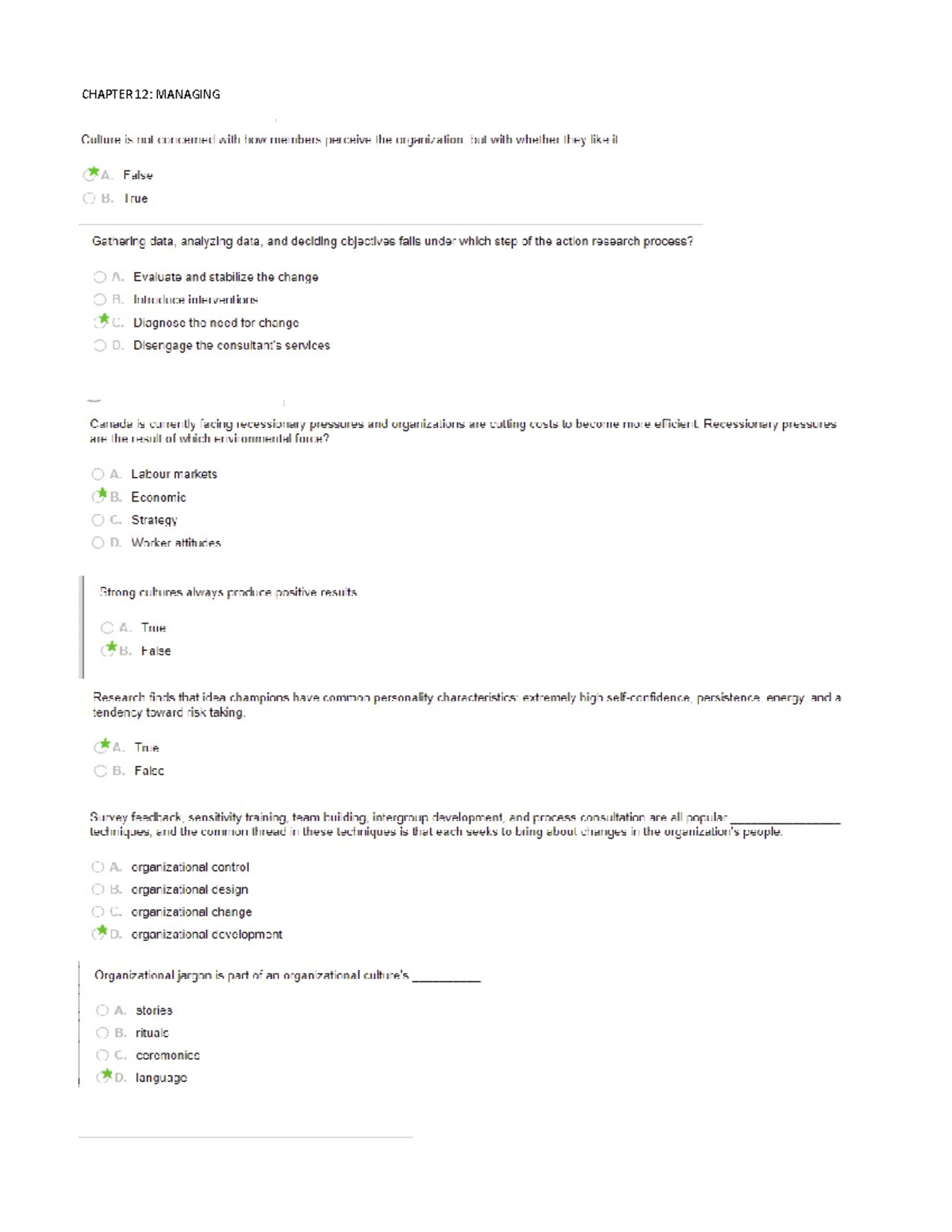 Chapter 12 - Managing - CH12 - HOSP 1860 - CHAPTER 12: MANAGING - Studocu