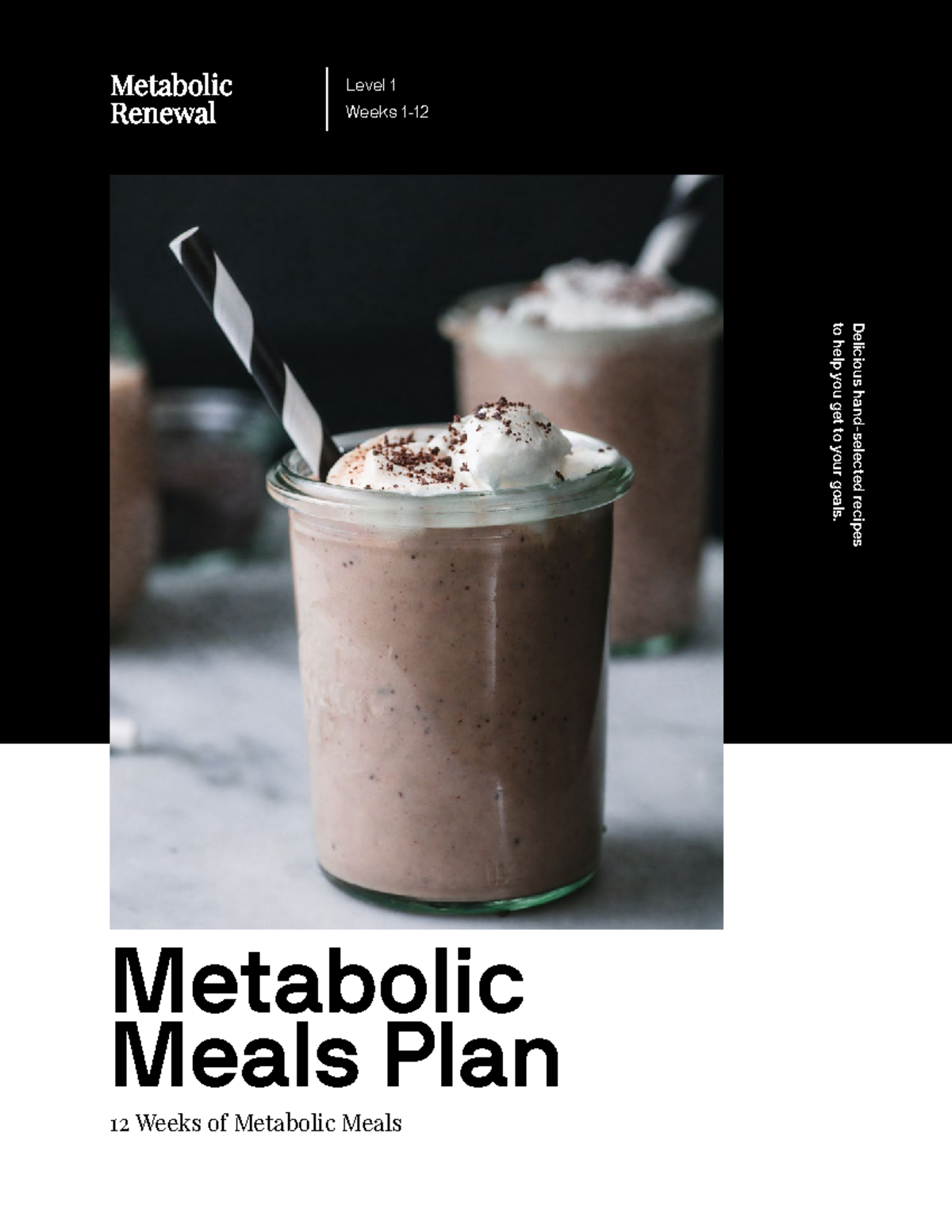Metabolic Meals Level 1 June2023 - 12 Weeks of Metabolic Meals to help ...