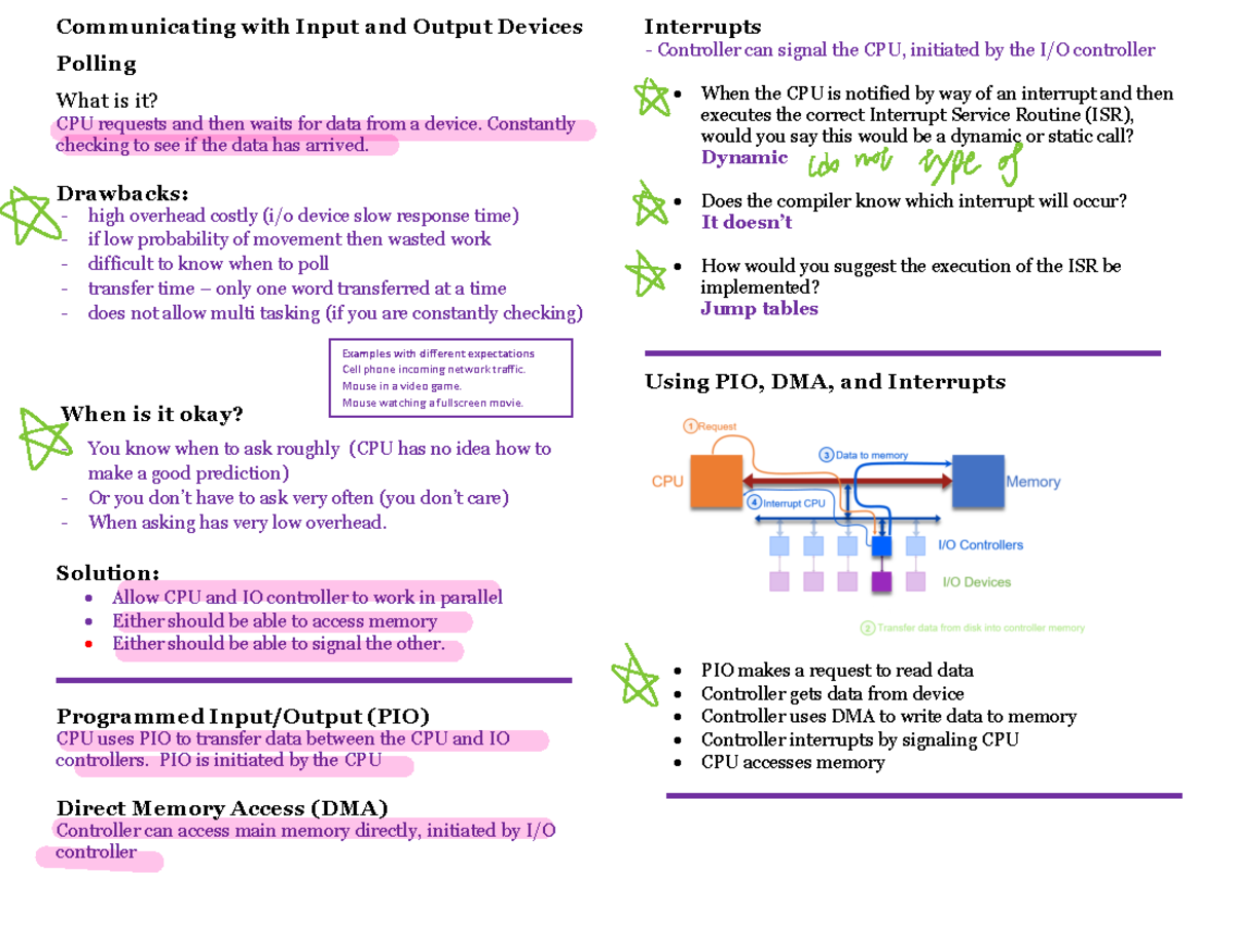 solution to static scalars arrays practice - CPSC 213 - UBC - Studocu