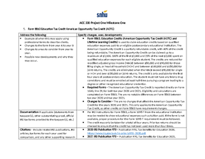 ACC 330 Module Two Income Assignment C - ACC 330 Module Two Income ...