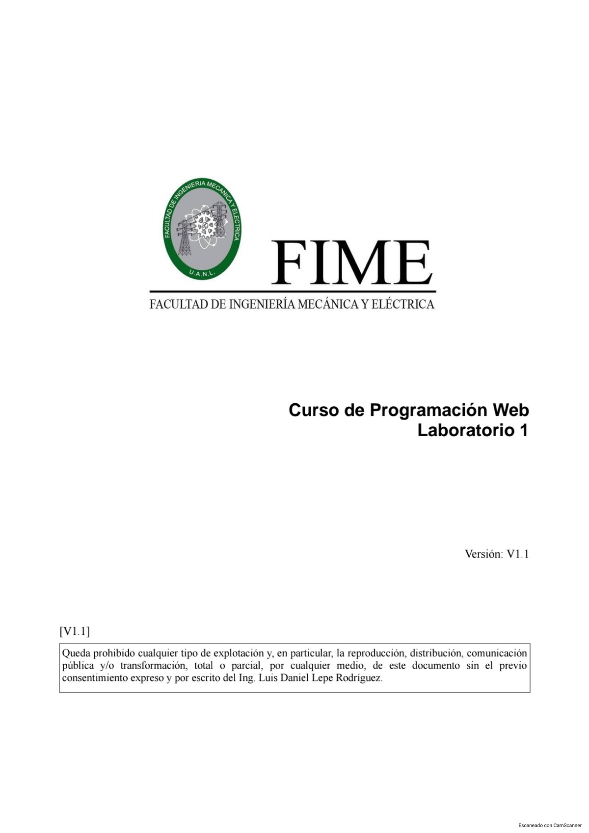 Programación Web - Laboratorio 1 - Programación, Estructurada - Studocu