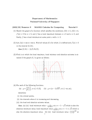 Tut6 - TUTORIAL 6 - Department of Mathematics National University of Singapore (2022/23 ...