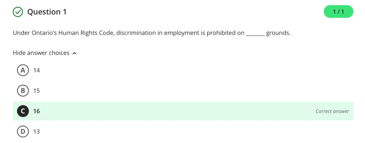 Employment Law - Quiz - HRM 5003 - Studocu