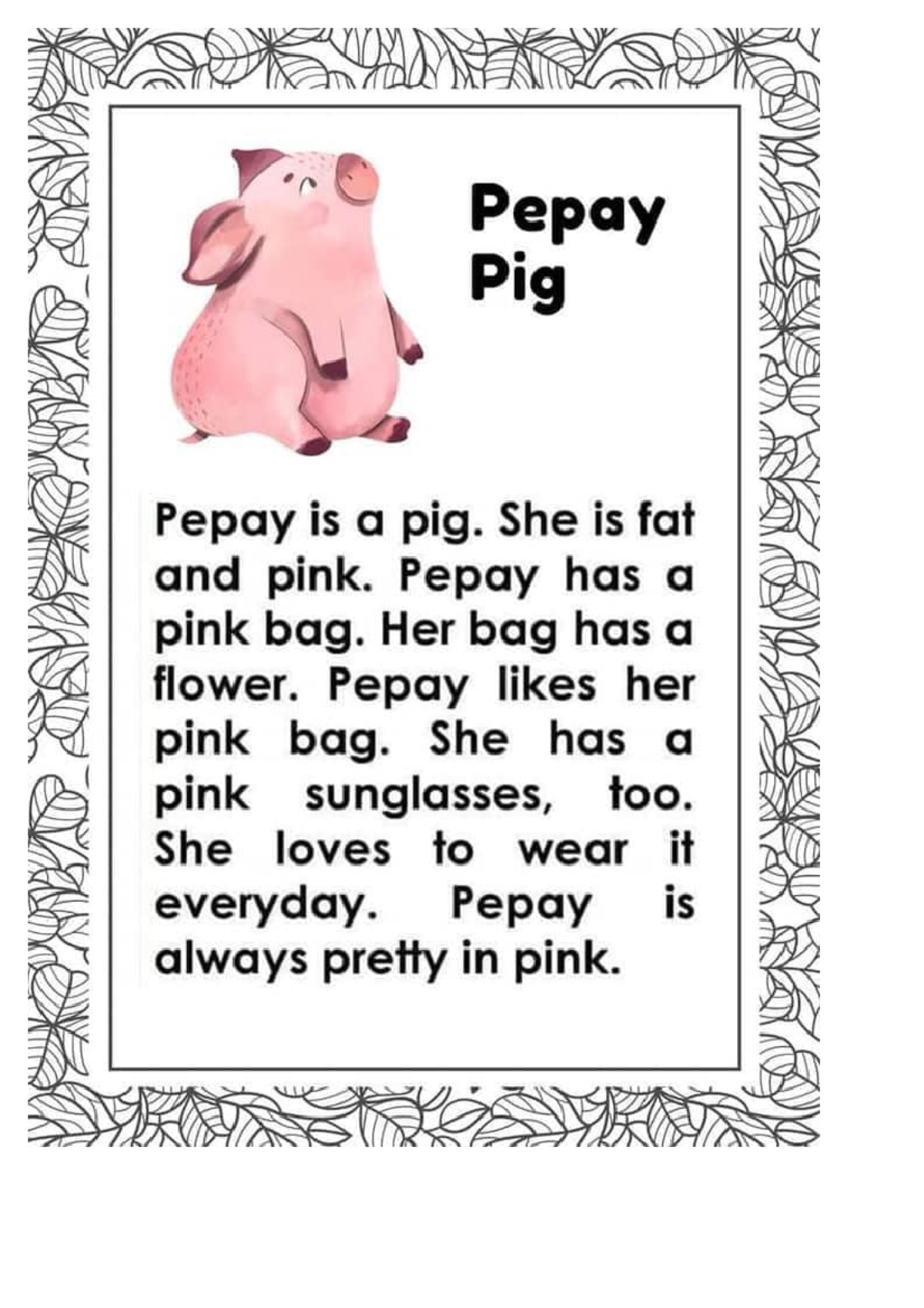 Practice Reading in English - Education - Studocu