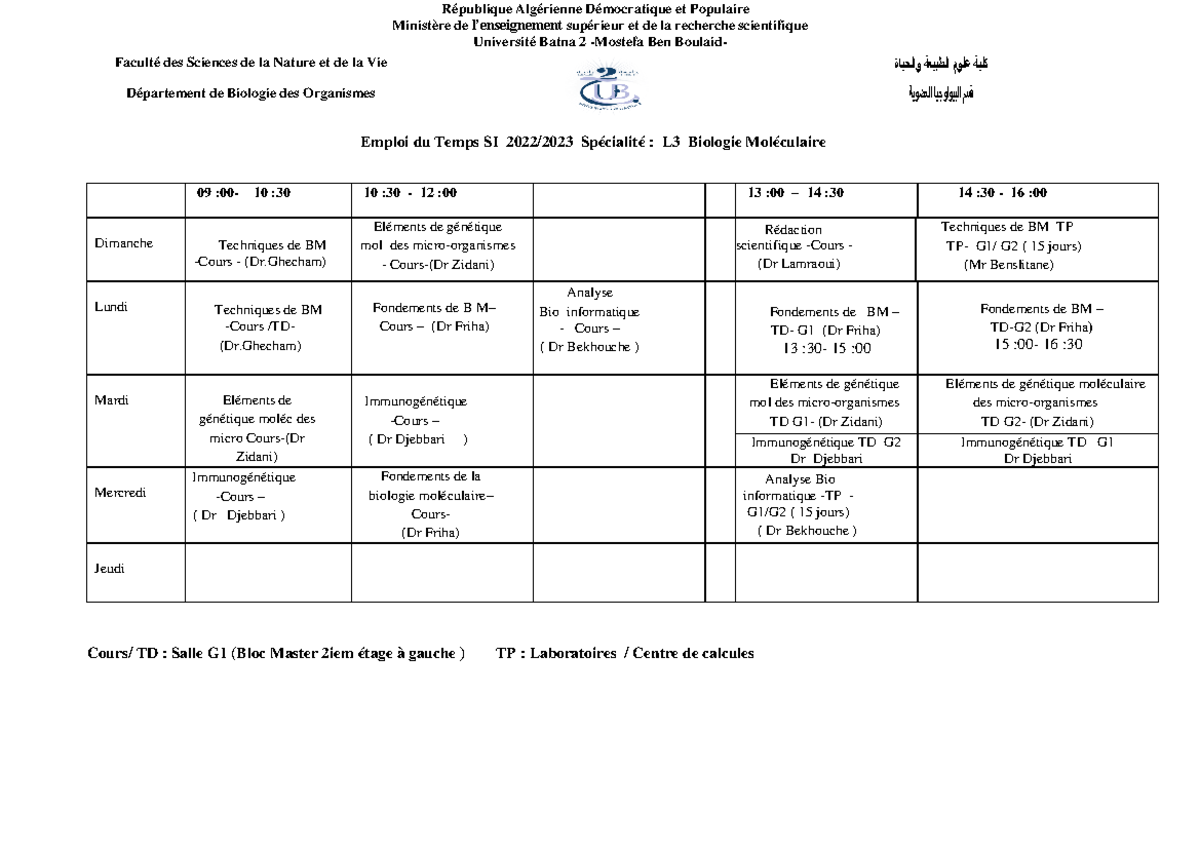 1000000774 - Cours - Ministère de l’enseignement supérieur et de la recherche scientifique - Studocu