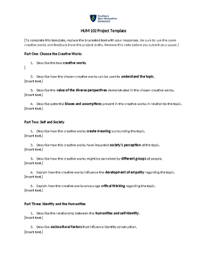 Module 2 Project Draft sample - IDS 105 Project Template Cultural ...