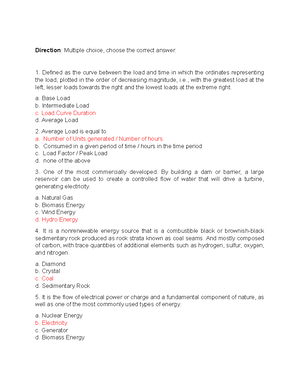 Assign 7 - Power Plant Design with Renewable Energy Problem Solving ...