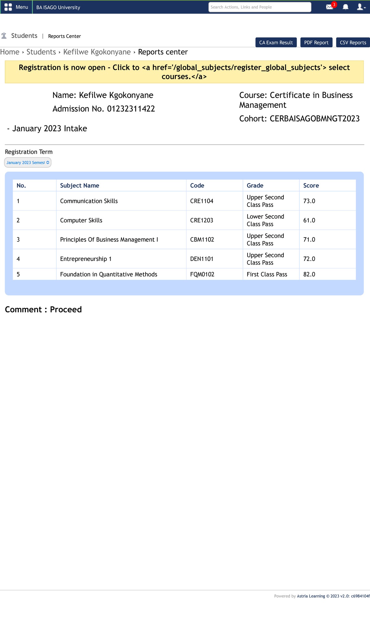 BA Isago University - Career related to Records management - Students ...