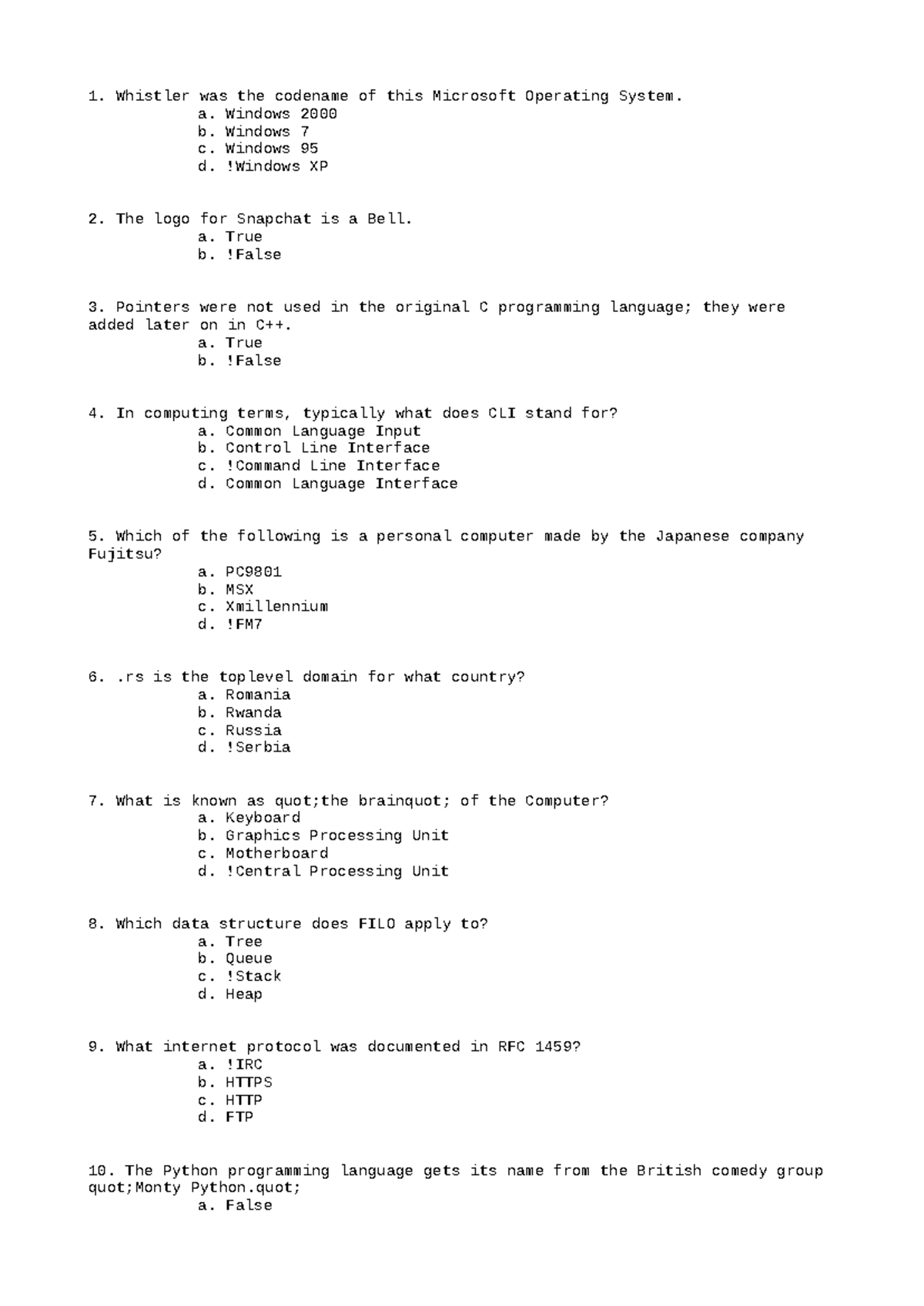 CSC143 HW Winter 2023 2 - Computer science is considered by many of its ...