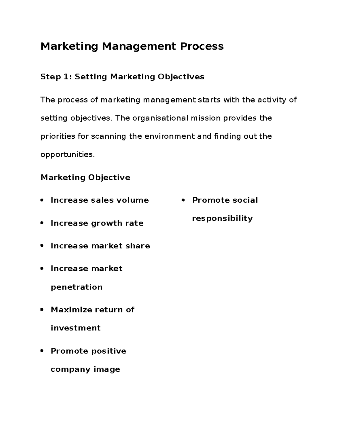 Marketing Management Process The Organisational Mission Provides The marketing-management-process-the-organisational-mission-provides-the
