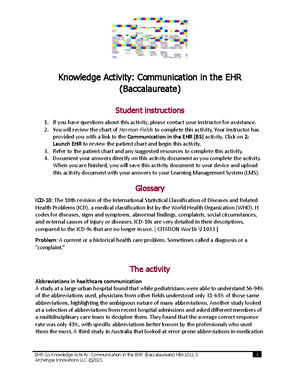 HIM 220 Module Six Worksheet - HIM 220 Module Six Worksheet Visit the ...