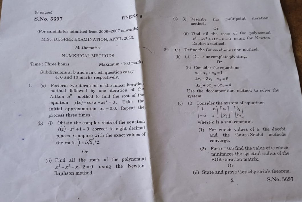 Rnens 8 2023 - QP practice - numerical mehods with matlab - Studocu Rnens 8 2023 - QP practice - numerical mehods with matlab - Studocu