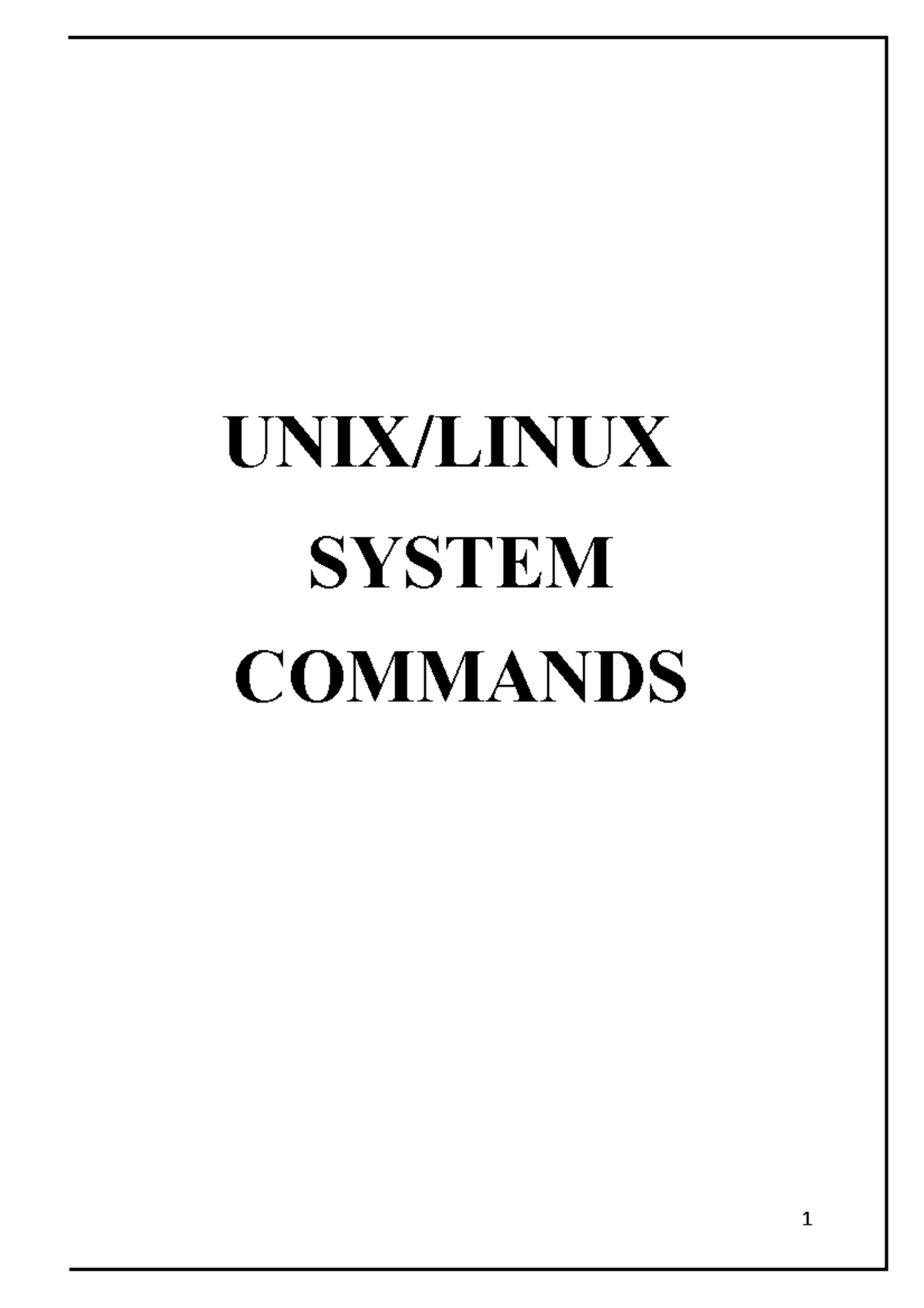 Linuxlinux in the word og yjjer theres - UNIX/LINUX SYSTEM COMMANDS ...