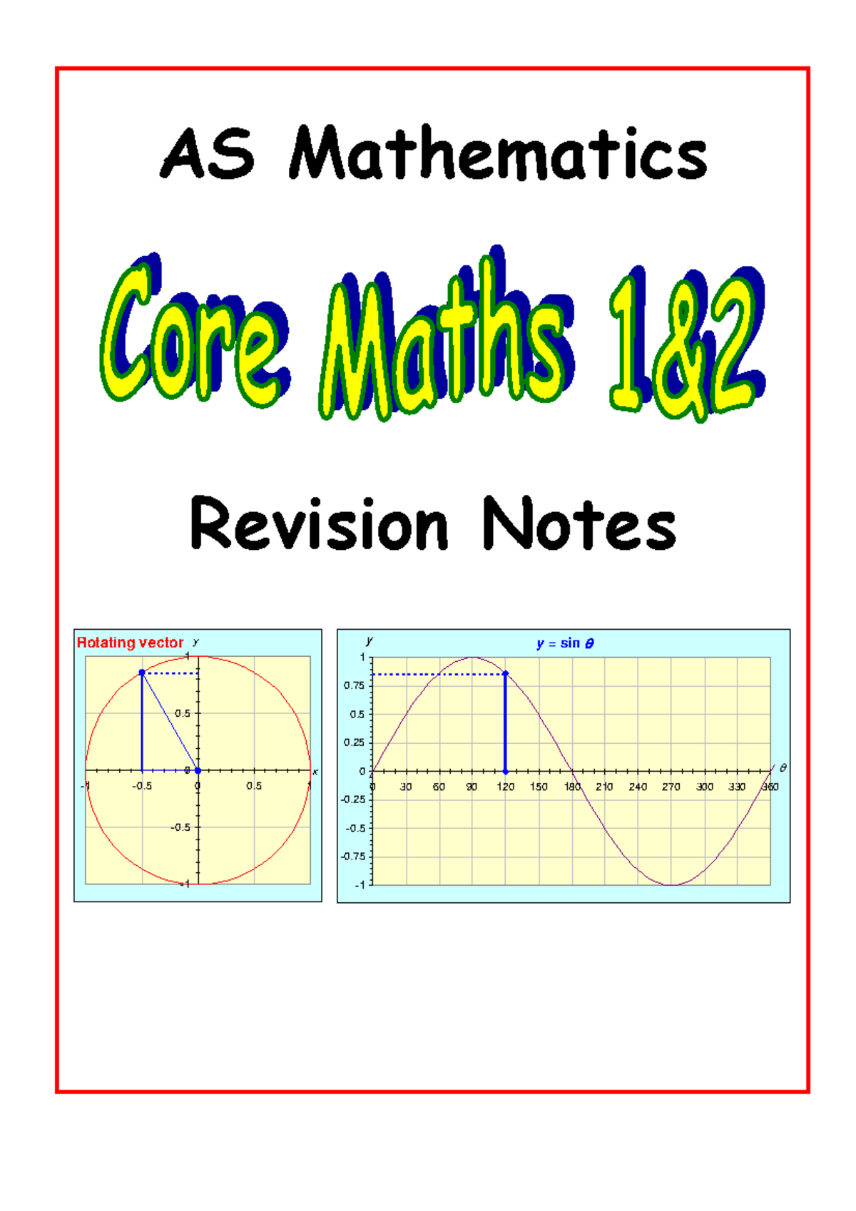 207803526 C1C2 Revision Notes Copy - AS Mathematics Revision Notes y ...