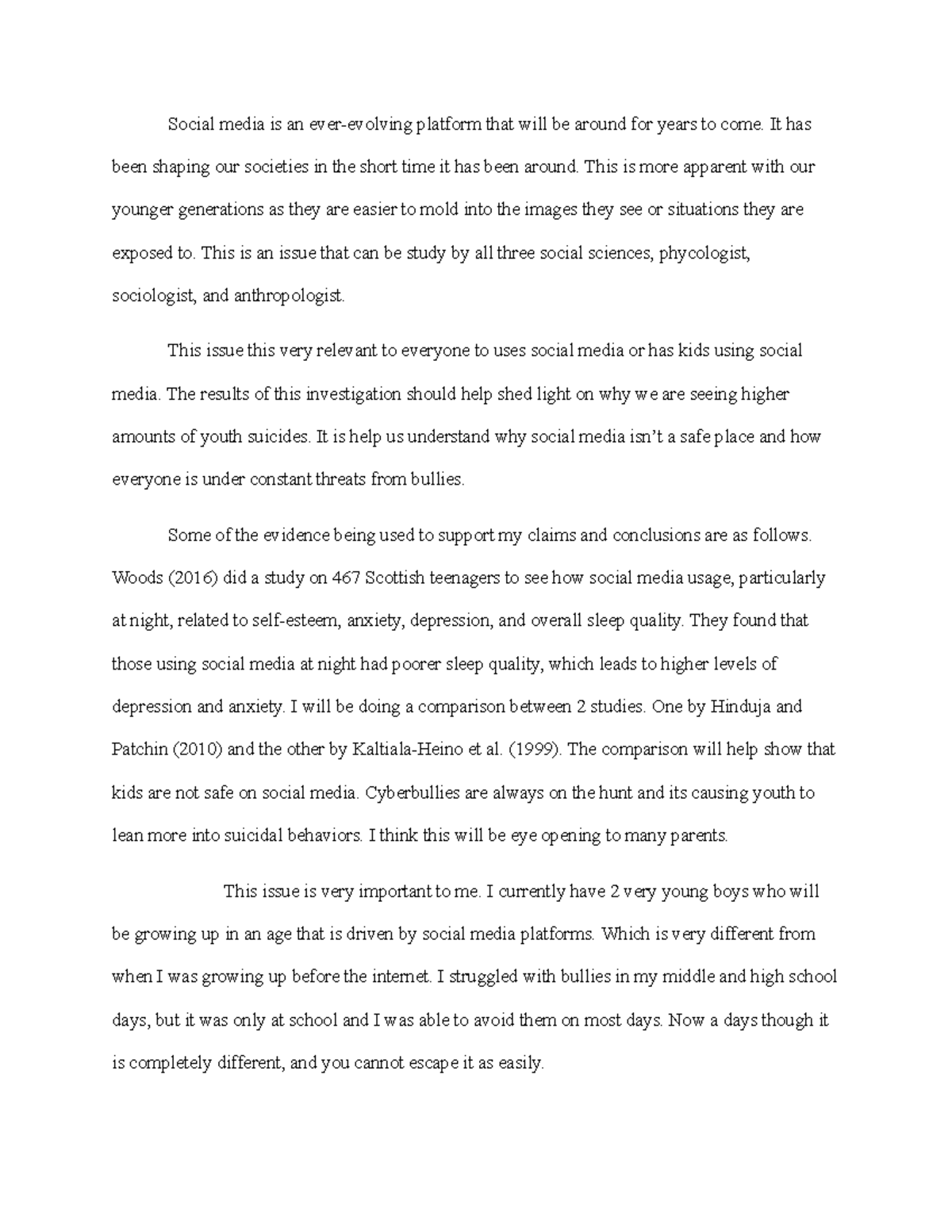 Project Two Presentation - Social media is an ever-evolving platform ...