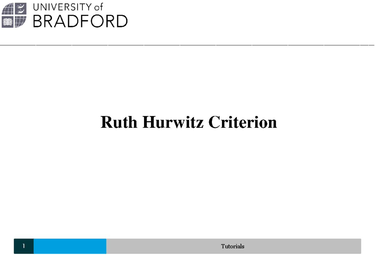 2 - Control systems (electronic and electrical engineering) - Ruth ...