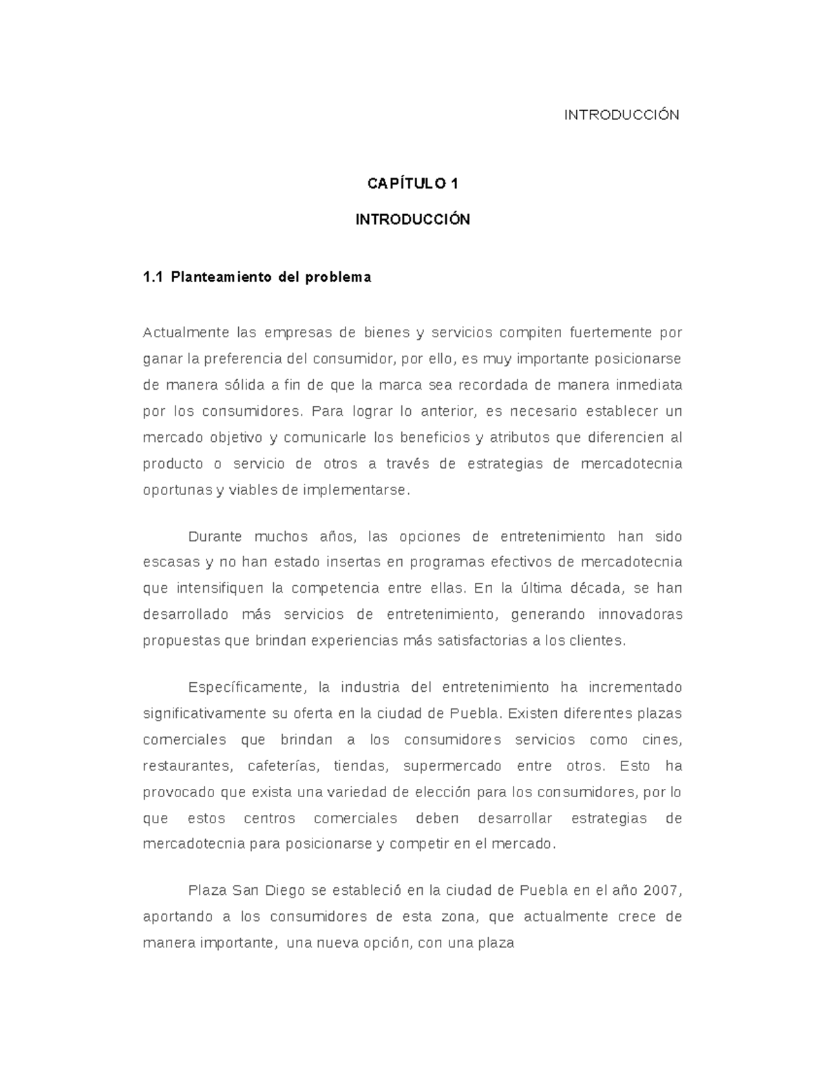 Capitulo 1.pdf para covertir introduccion centro - INTRODUCCIÓN CAPÍTULO 1 INTRODUCCIÓN 1 - Studocu