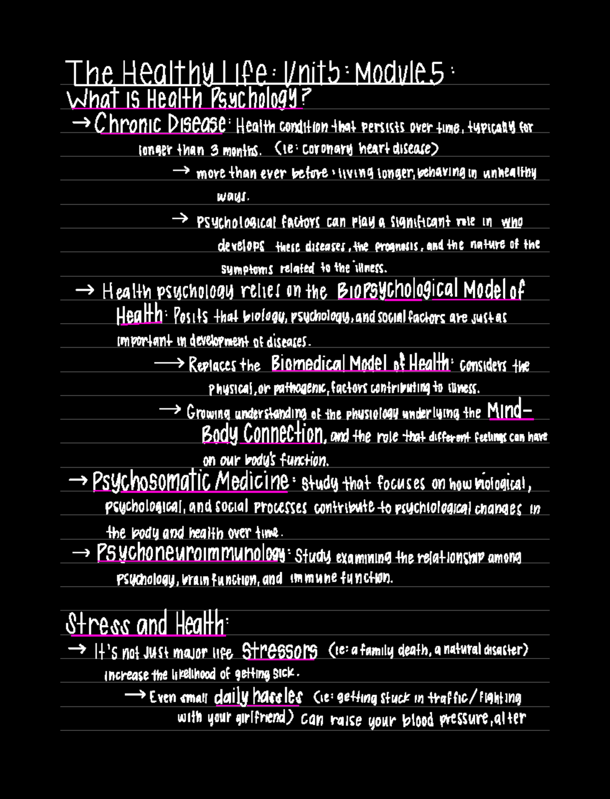 The healthy life psyc 101 - I clean re o cc as c n se C c SC SC ...