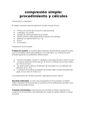 ASTM-D7012-14 Fuerza DE Compresion Y Elasticidad PARA Rocas ...