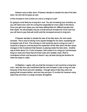 Chapter 7 Discussion micro - Chapter 7 Discussion For this post, we ...