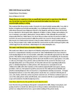 Edith jacobson Vsim - Practice Vsims - Opening Questions How did the ...