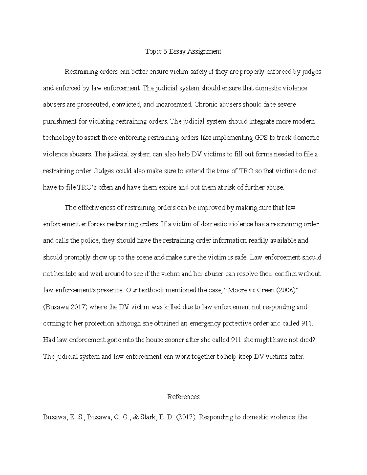 Topic 5 Essay Assignment Topic 5 Essay Assignment Restraining Orders topic-5-essay-assignment-topic-5-essay-assignment-restraining-orders