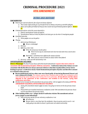 Criminal Pro Outline - Criminal Procedure Outline Steps/Process: 1. Was ...