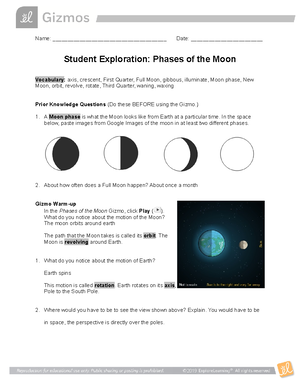 Student guide finished - Name: Basic Coordinates & Seasons – Student ...