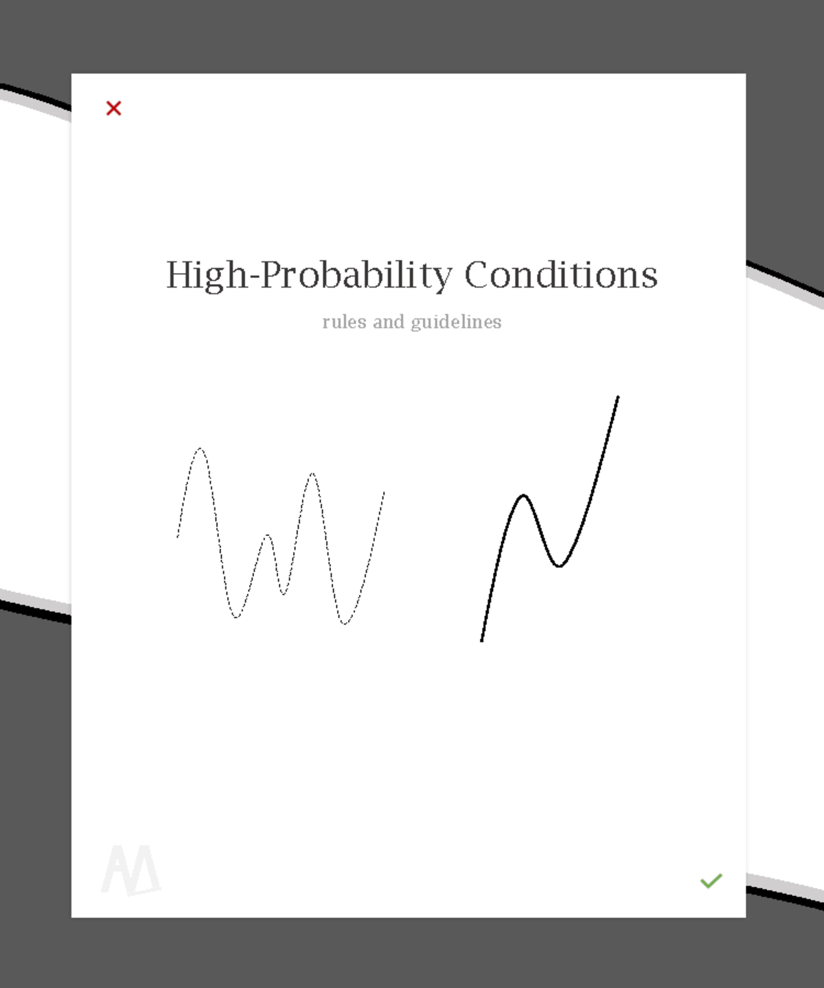 High Probability Conditions High Probability Conditions Rules And