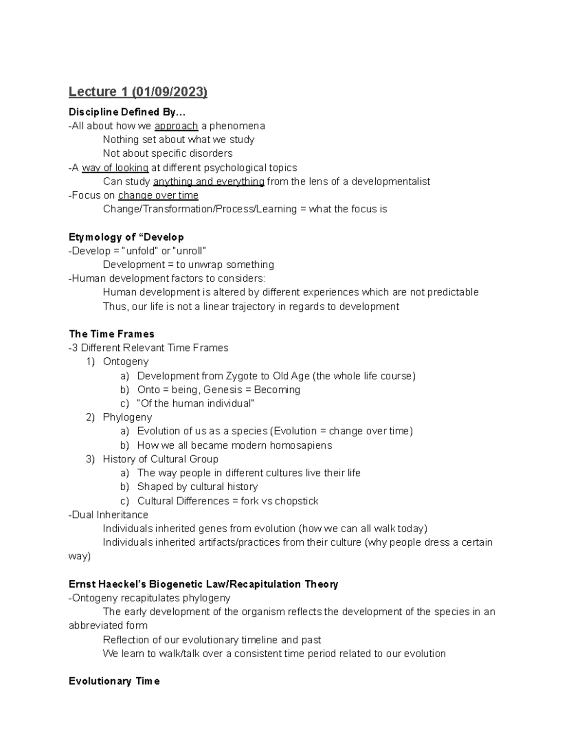 PSYC 336 Lec. 1-3 - Lecture 1 (01/09/2023) Discipline Defined By ... PSYC 336 Lec. 1-3 - Lecture 1 (01/09/2023) Discipline Defined By ...