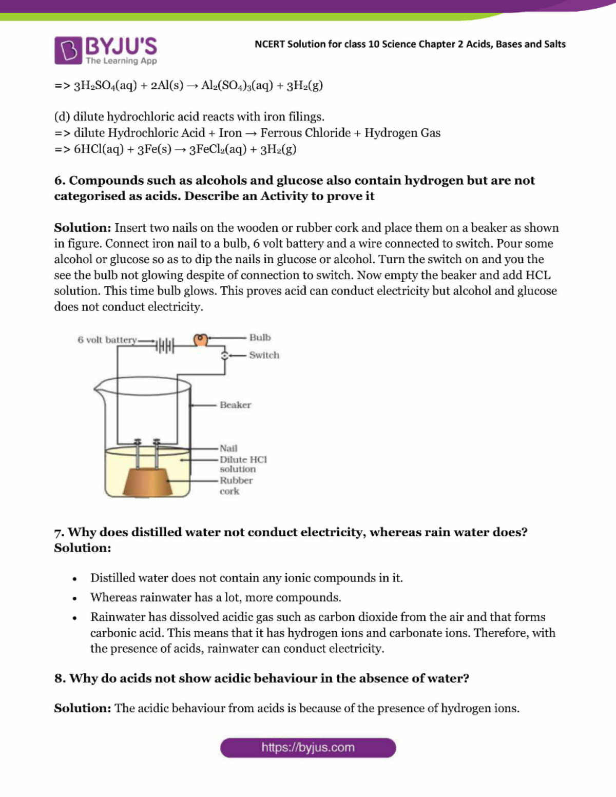 Ncert solution cbse class 10 sci chap 2 6 - science - Studocu Ncert solution cbse class 10 sci chap 2 6 - science - Studocu