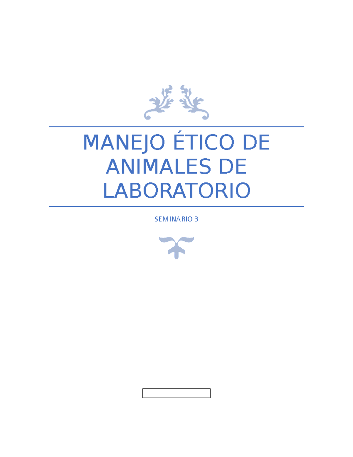Manejo ético de animales de laboratorio - La Norma Oficial Mexicana ...