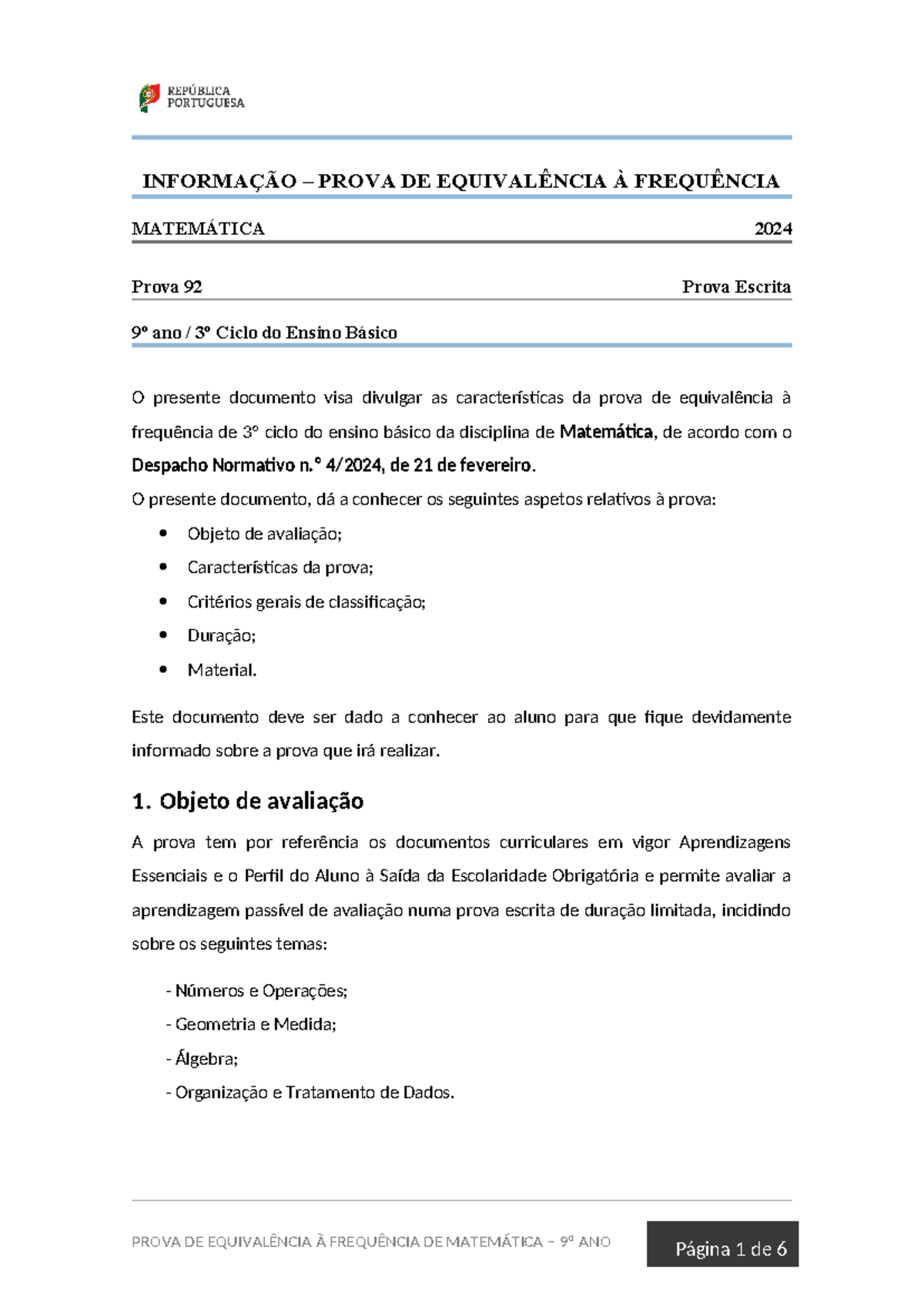 500-IPEF 2024 MAT09 (92) - INFORMAÇÃO – PROVA DE EQUIVALÊNCIA À ...