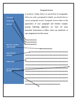Paragraph Outline Examples - Paragraph鈀 Examples鈀 Paragraph鈀 Example鈀 1 ...