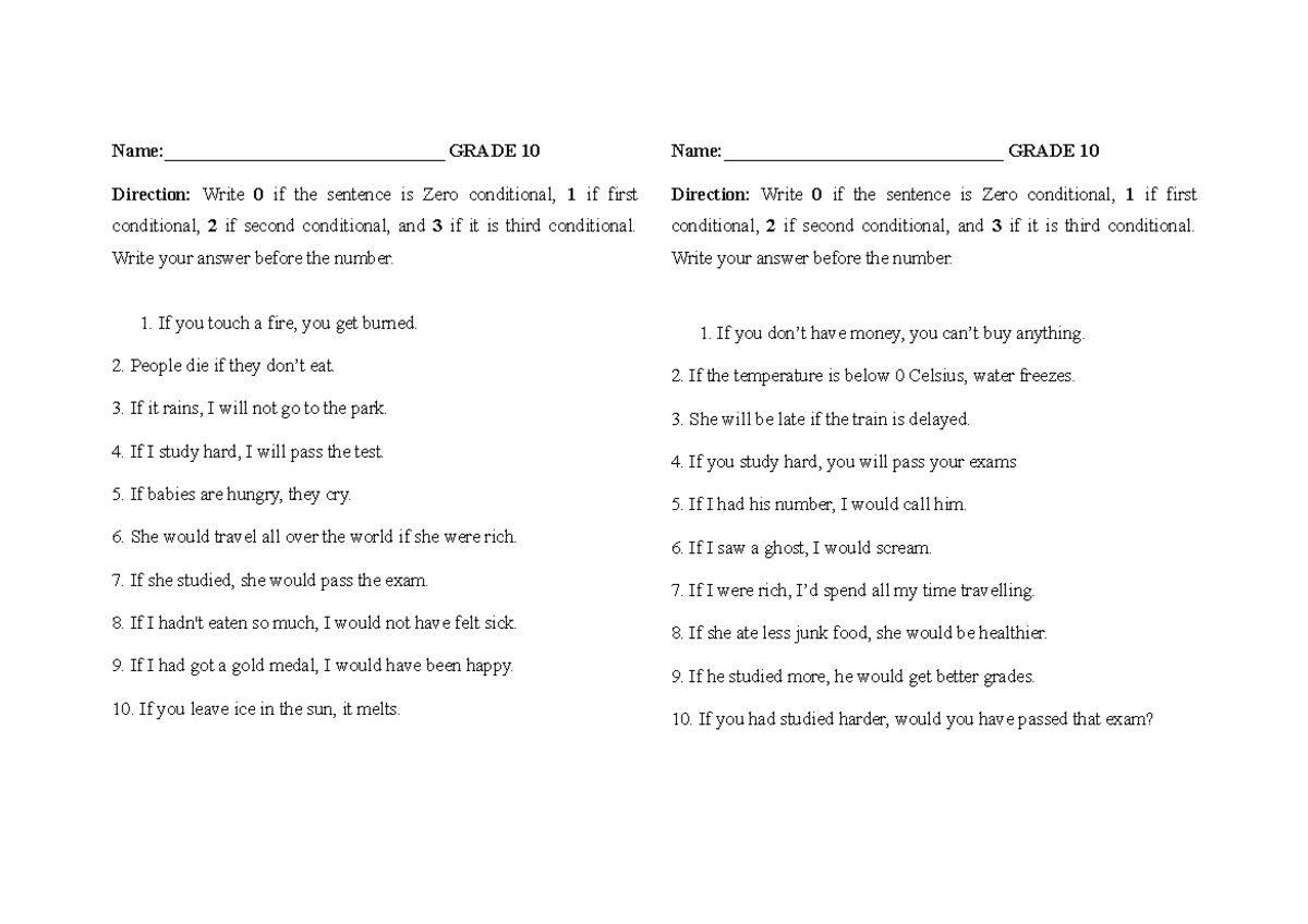 English 9- TEST - Prelim Test - Name ...